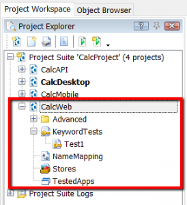 Fast Start Testcomplete Module 4 Managing Projects